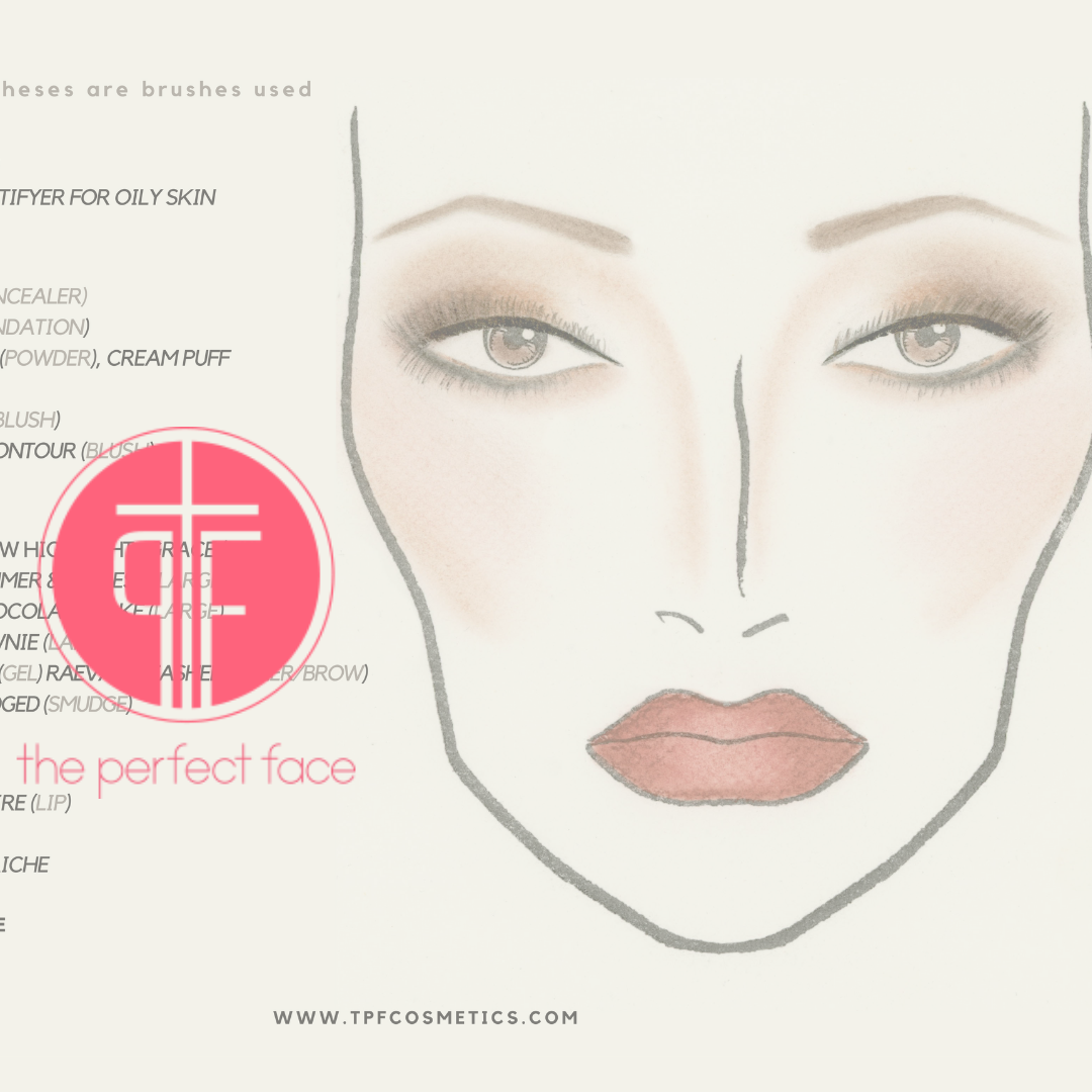 Instant Pageant/Production Face Charts – TPF Cosmetics